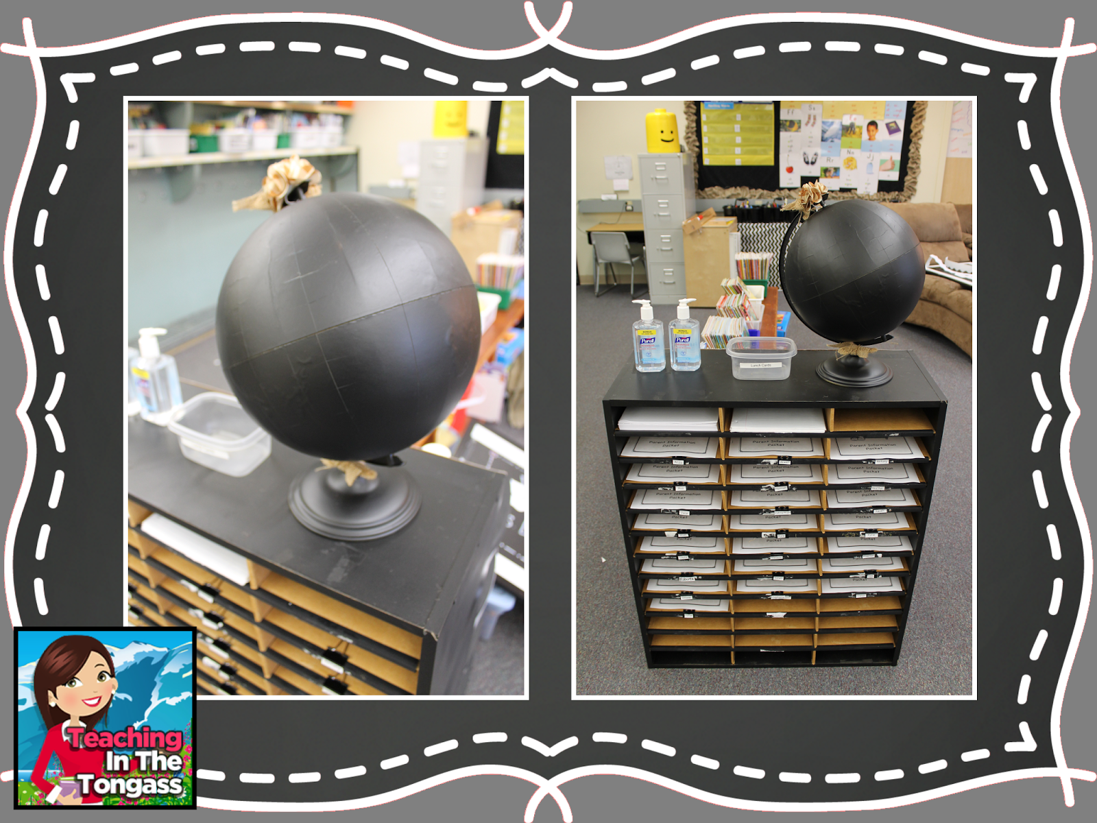 Burlap Chalkboard Classroom Decor - Teaching in the Tongass