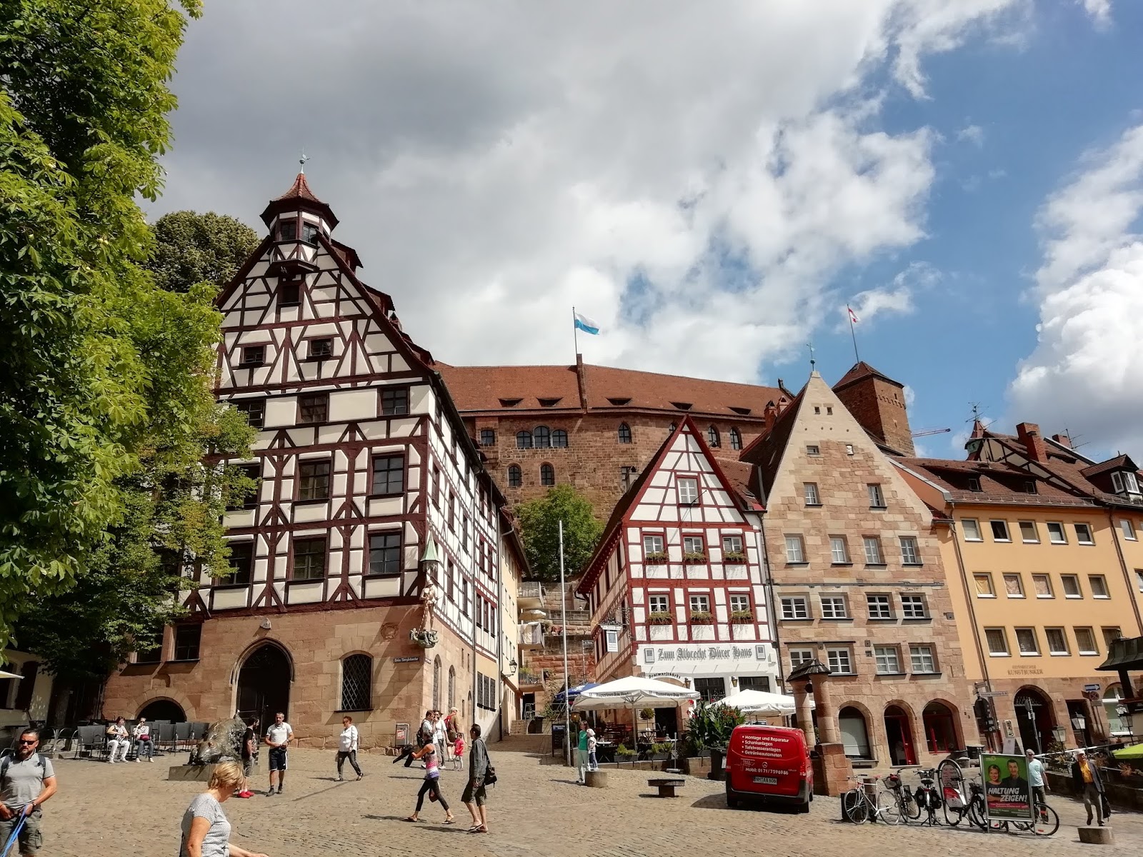 Núremberg: Norte de la ciudad antigua (Sebalder Altstadt)
