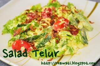 Wind of Change: SALAD TELUR SEDAP & SIHAT
