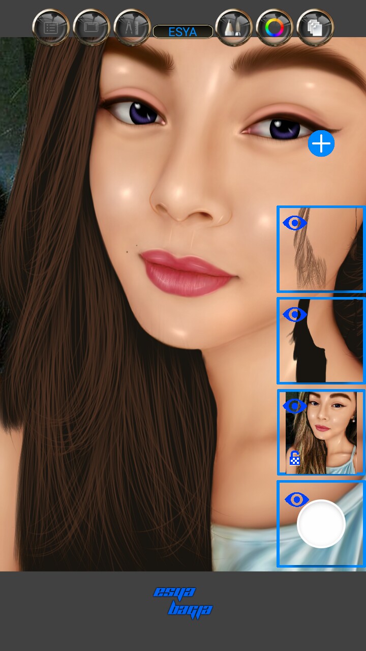 Tutorial Smudge Painting Android Skin Kinclong - Sketchbook