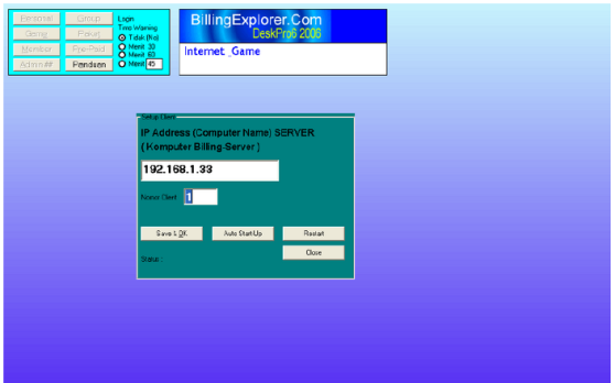 Konfigurasi Client Warnet | WarnetBiz