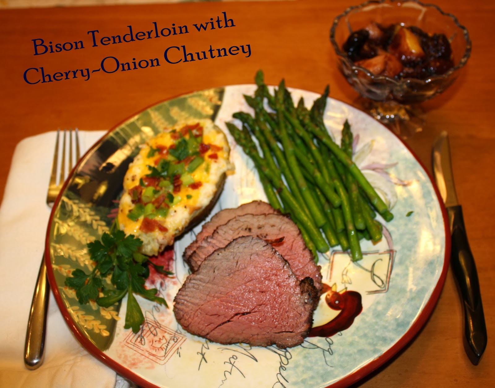My Sweet-n-Spicy Journey: A Fall Bison Dinner