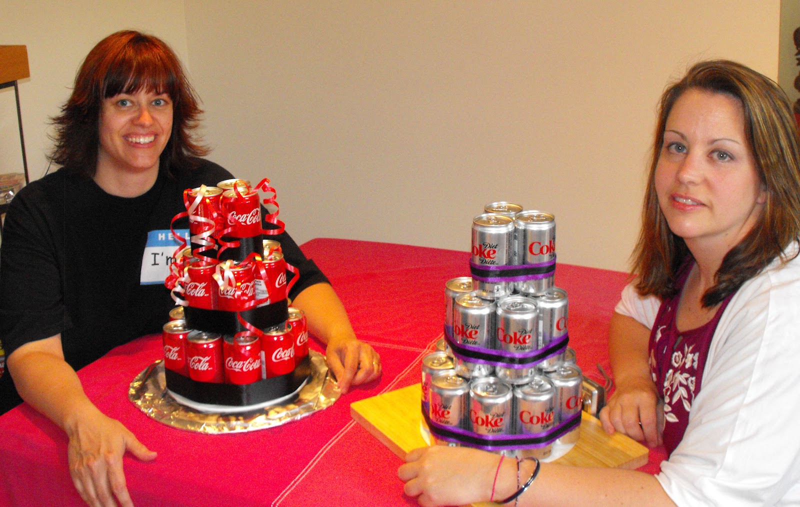 Jo and Sue: Project 56 and Birthday Cakes (made of soda cans)