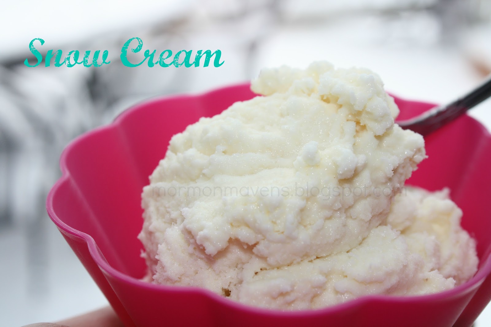 Mormon Mavens in the Kitchen: Snow Cream