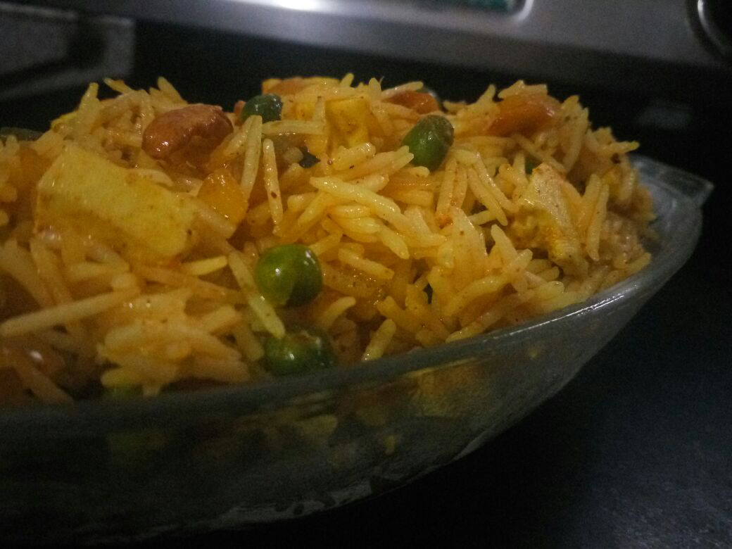How to Make Mutter Paneer Pulao