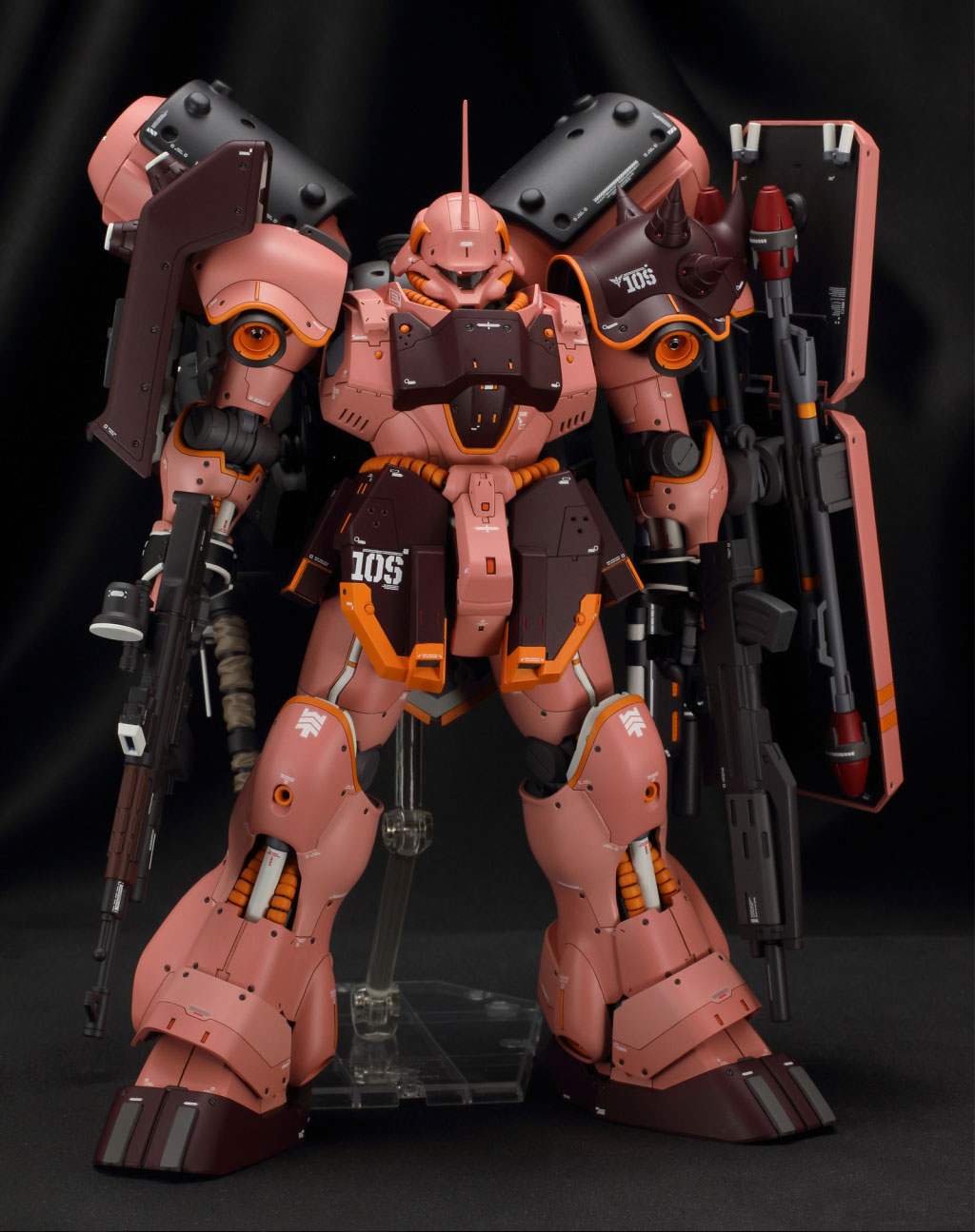 Custom Build: MG 1/100 Geara Doga "Full Frontal Custom" [Detailed]
