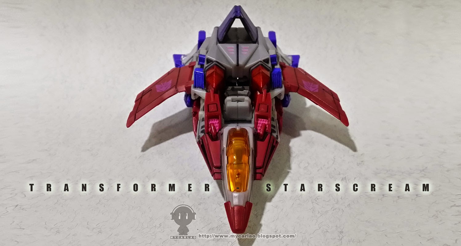 mycarlao - 麦卡捞: Mycarlao - Fall of Cybertron: Starscream (Painted version)