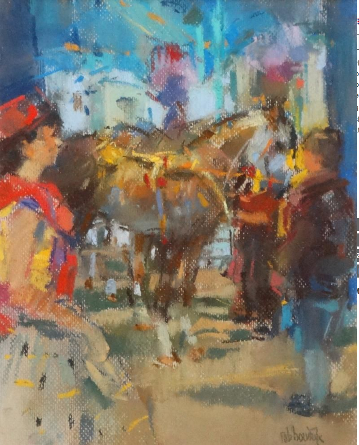 veilingnieuws: Feestelijk pastel van Rob Houdijk