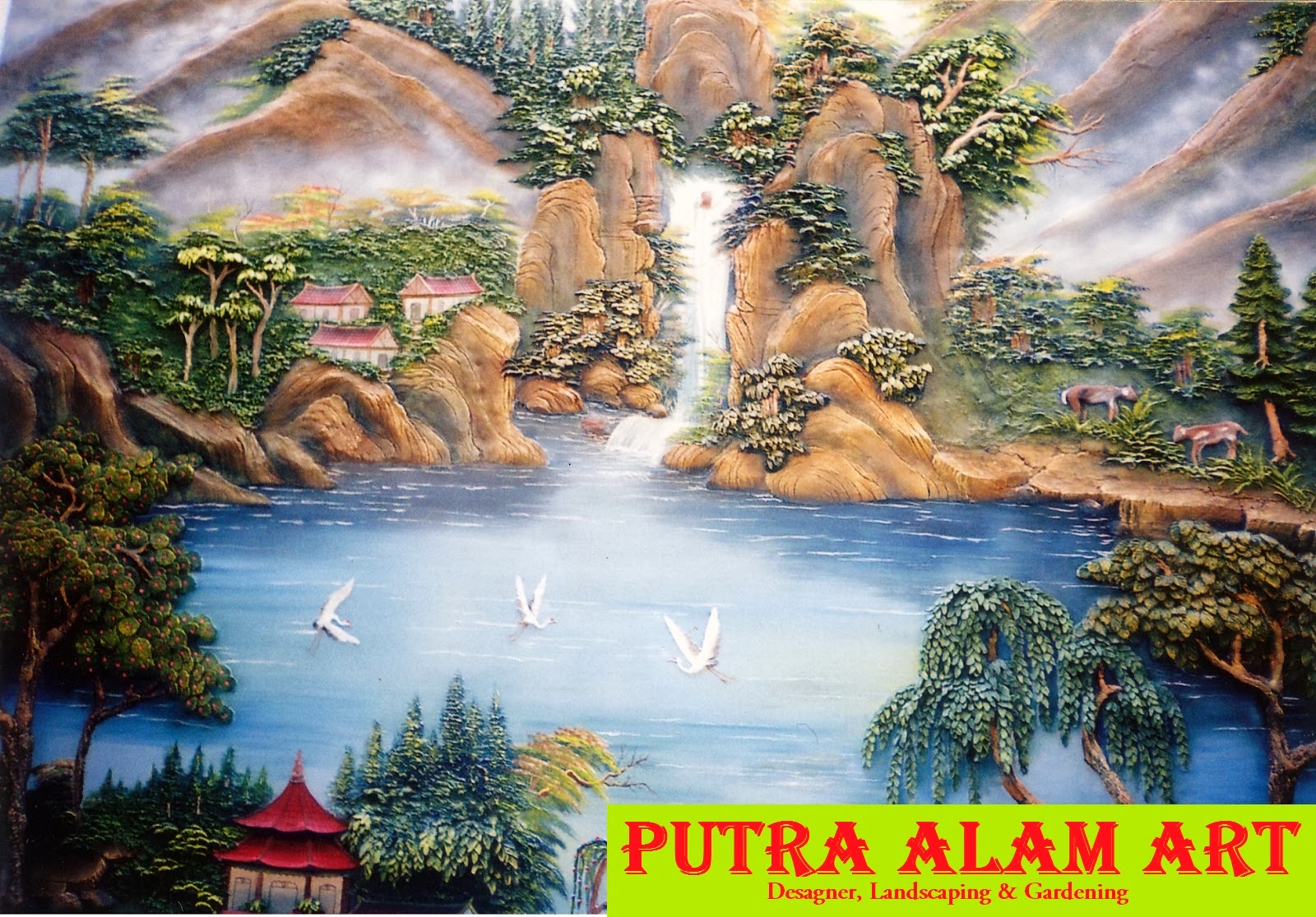 TUKANG TAMAN JAKARTA _ Putra Alam Art: TAMAN RELIEF & TEBING