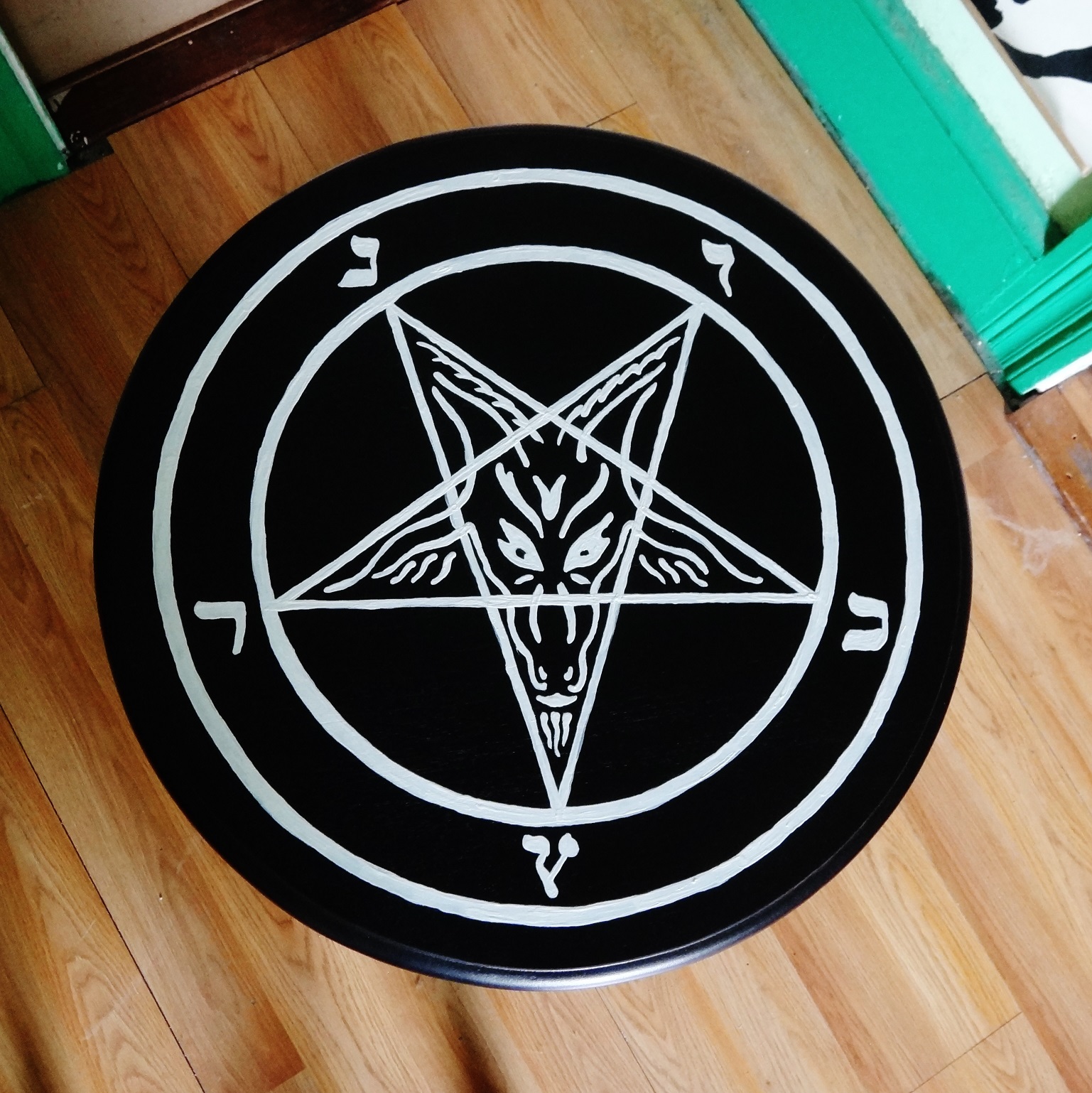 Infernal Interiors: Baphomet Altar Pedestal