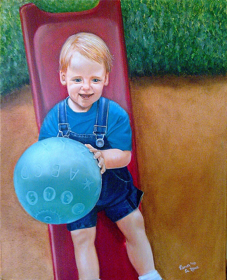 Karen Le Roux Art: Oil Portrait Gallery