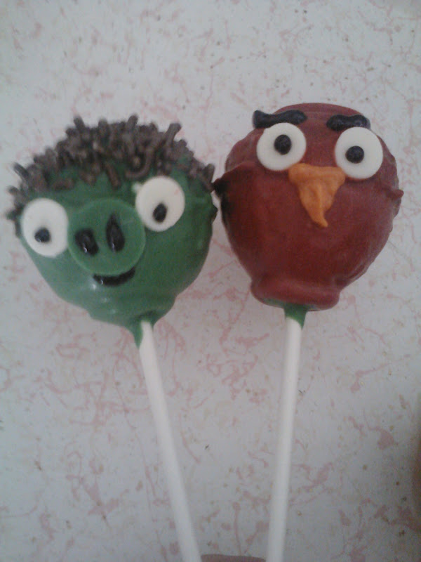 The Tomlin's: How To: Angry Birds Cake Pops