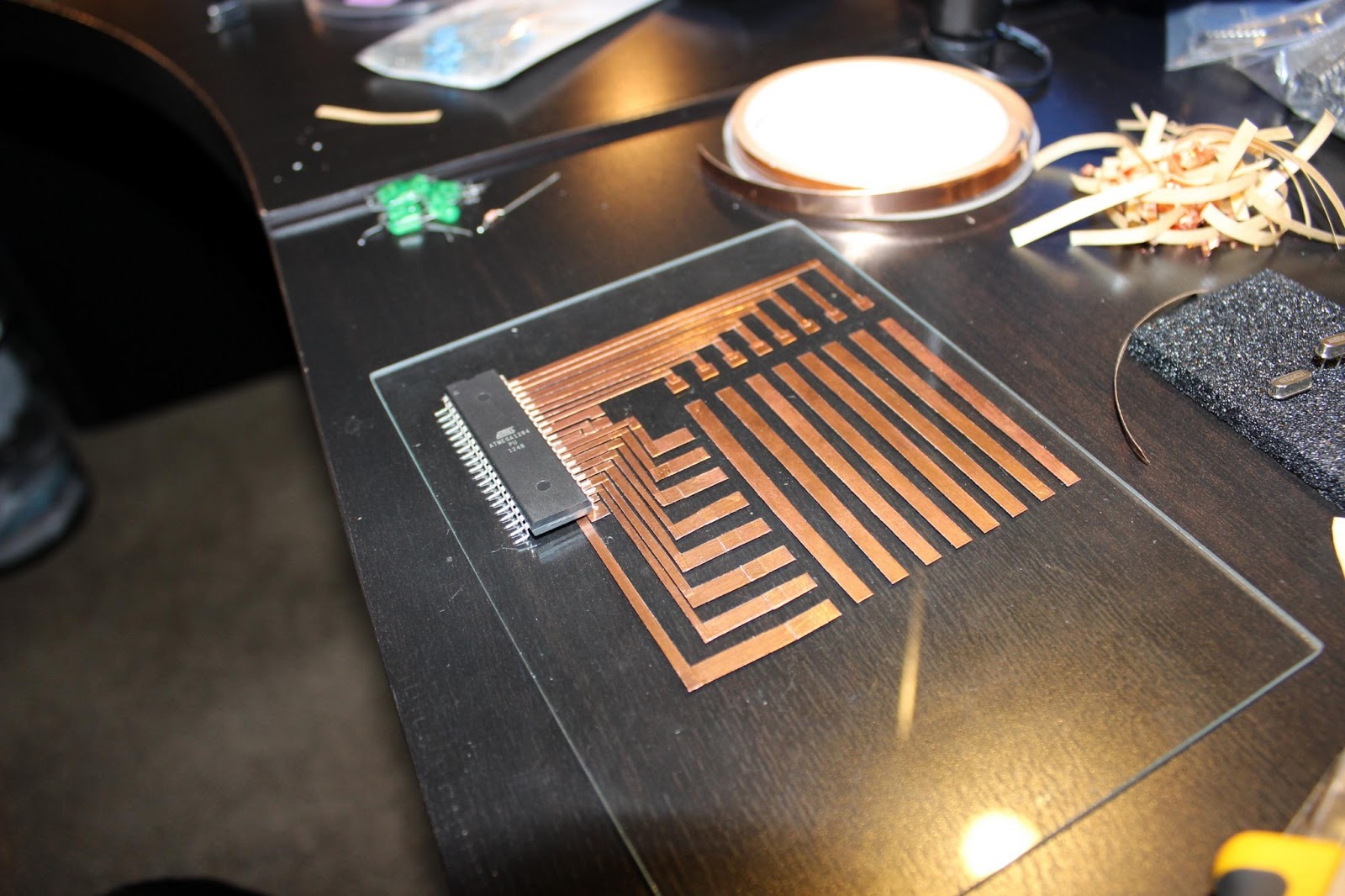 The Resistor Network: Creating a Glass Circuit Board