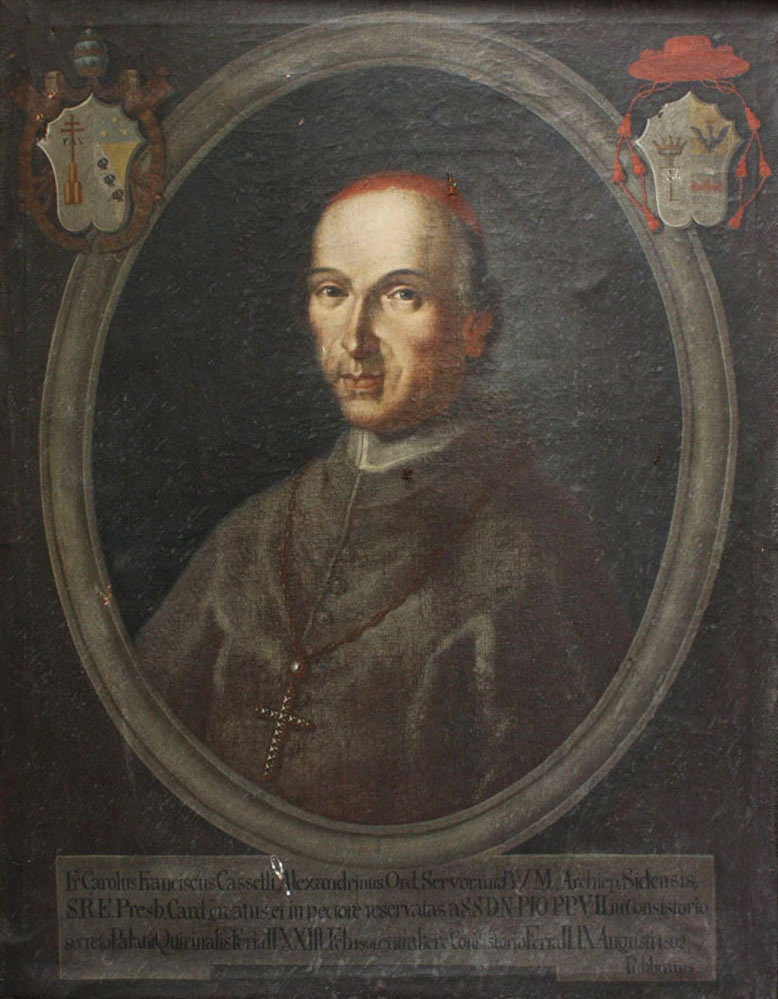 Araldica ecclesiastica: Caselli, Carlo Francesco, O.S.M. (1740-1828 ...