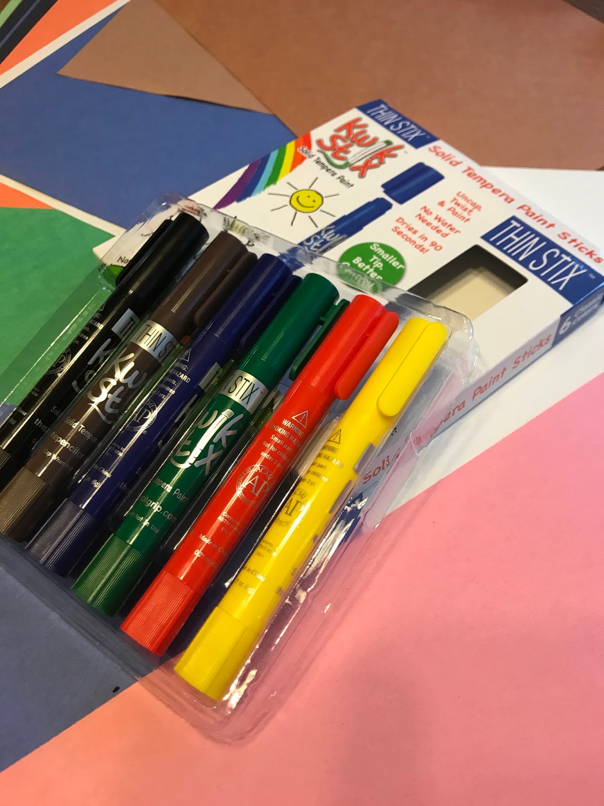 Deputie Tribe: GIVEAWAY & Thin Stix 6pk of Classic Colors REVIEW