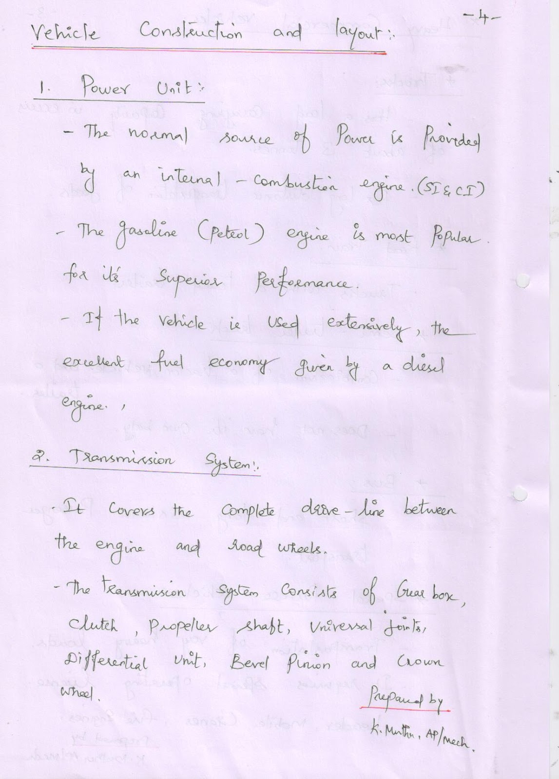 BEST REFERENCE FOR ENGINEERING STUDENTS: ME6602 automobile Engineering ...