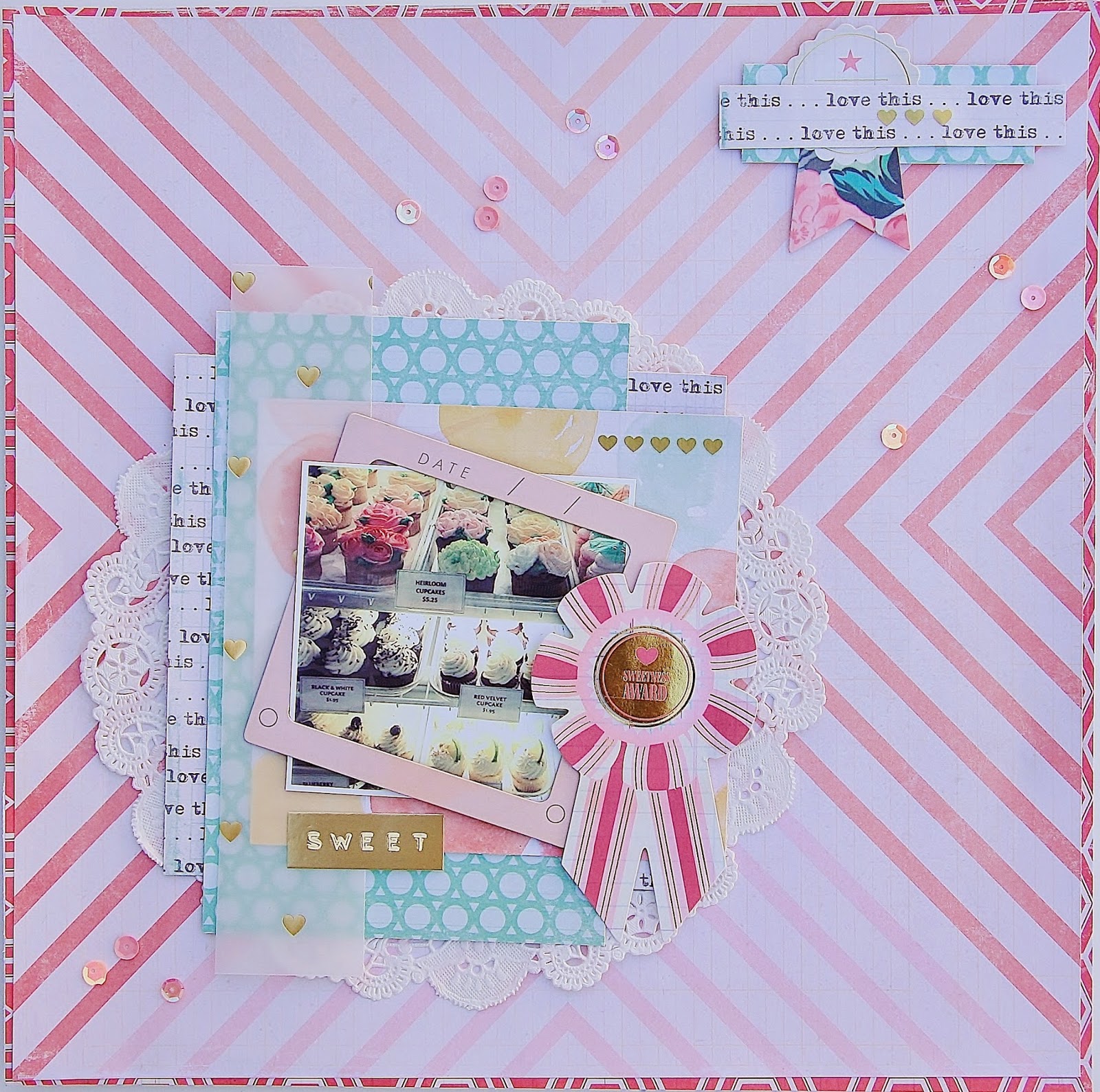 just my style: A Sweet Layout