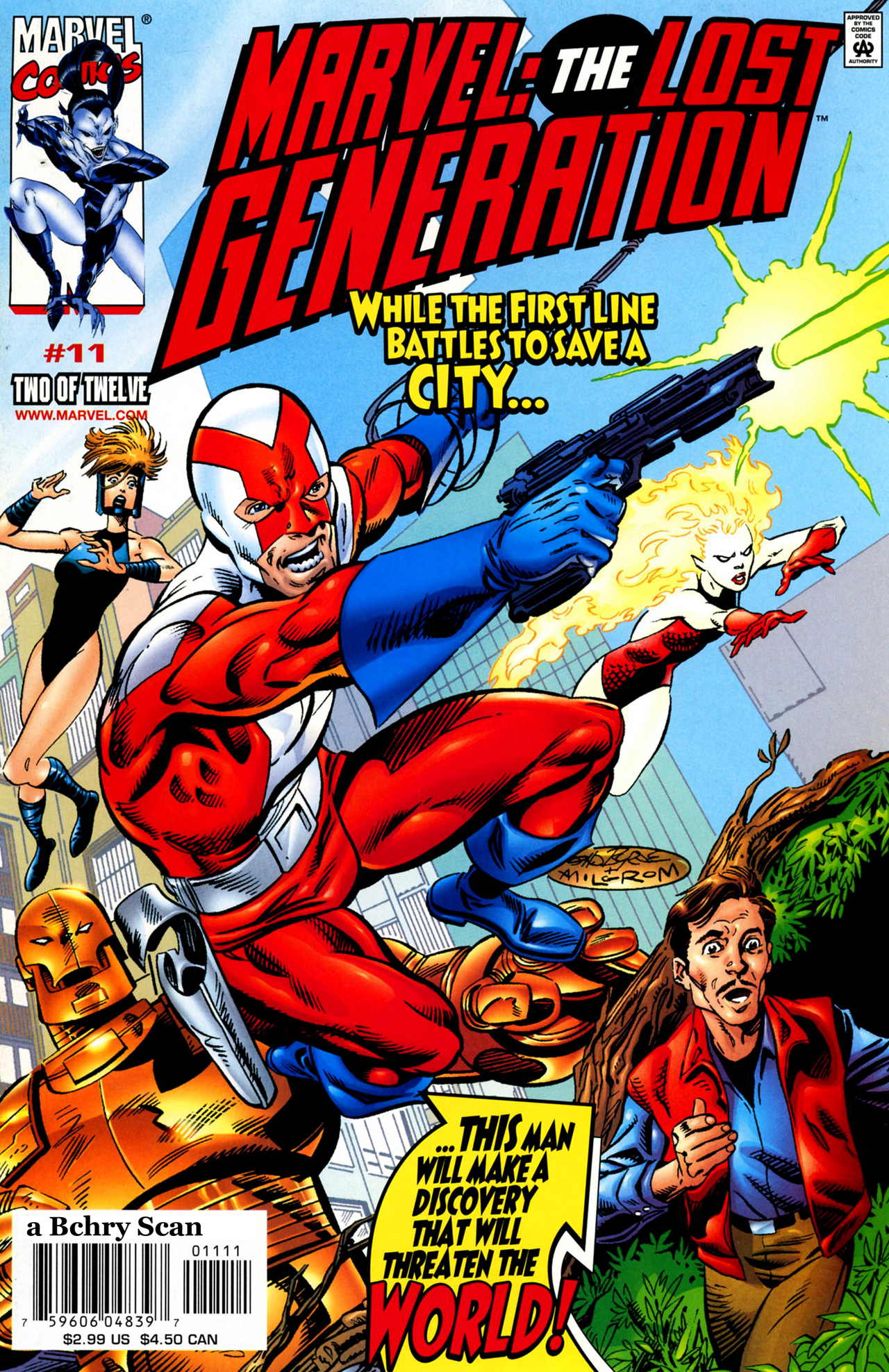 Read online Marvel: The Lost Generation comic - Issue #11