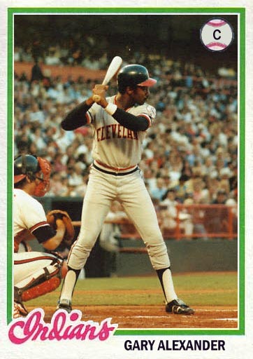 1978 Baseball Card Update: The Tribe