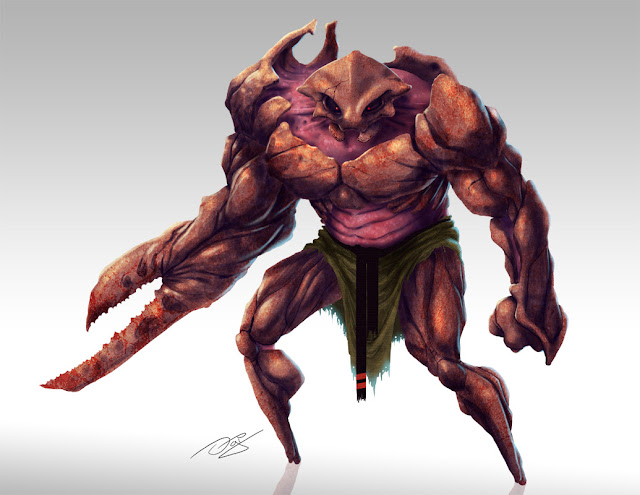 Art of Ogi Grujic: Mutant Crab
