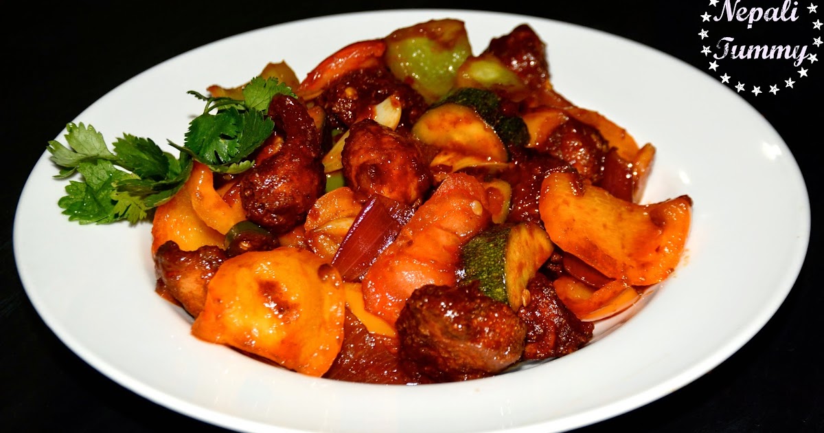 Nepali Tummy!!: Chicken Chili Recipe!!