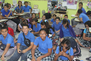 Visita a la Escuela Elemental Urbana Nueva de Ceiba, P.R.