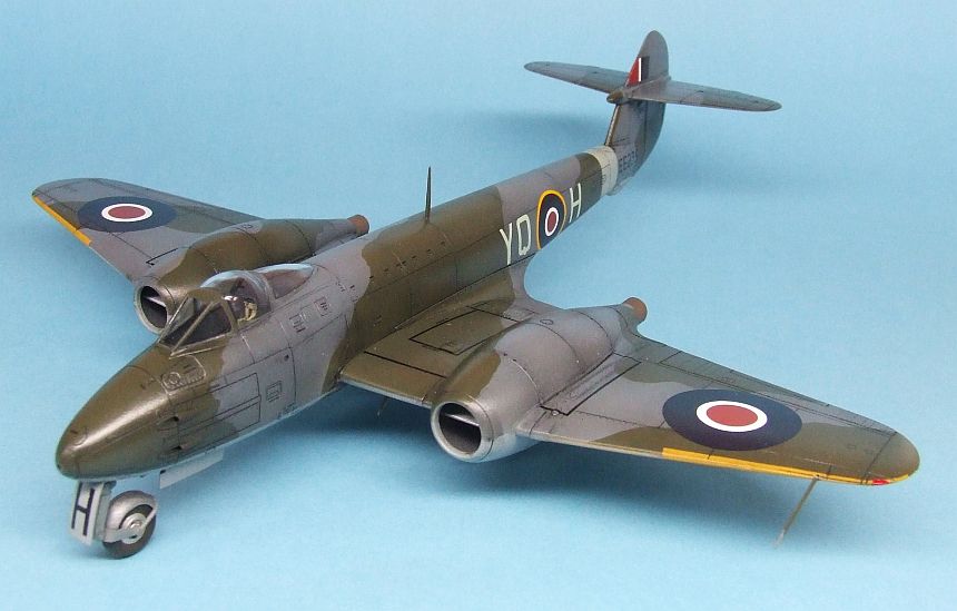 World In Miniature: Kit Review: Tamiya 1:48 Gloster Meteor F.3 (Kit #61083)
