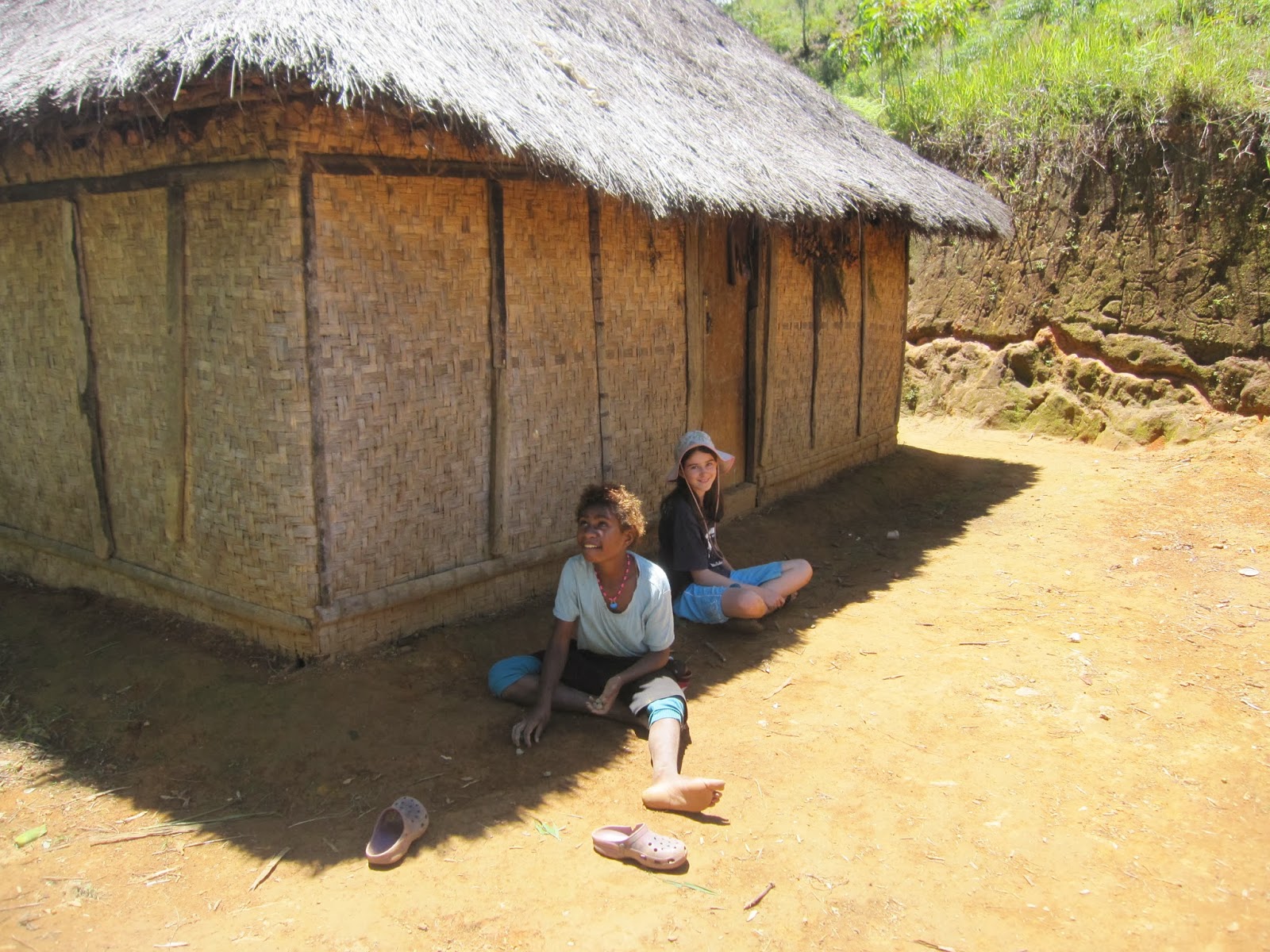 By The Walsh Kids: "First week in Kompiam" by Chana