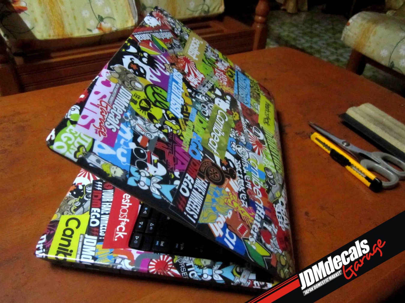 JDMdecals Garage: USDM Style Bomb Decal Project (Notebook)