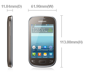 Samsung REX: Samsung Rex 90 S5292R, full tech specifications