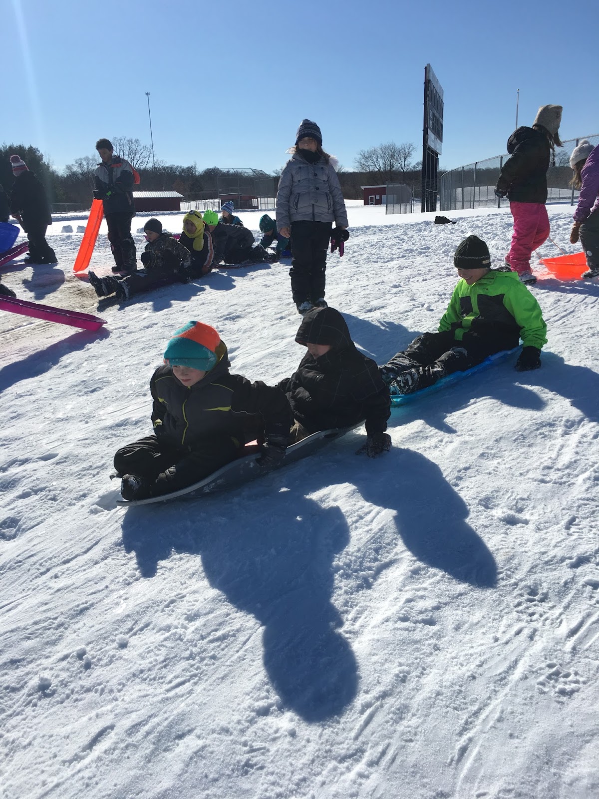 Mrs. Smith's classroom blog: 3rd Grade Sledding