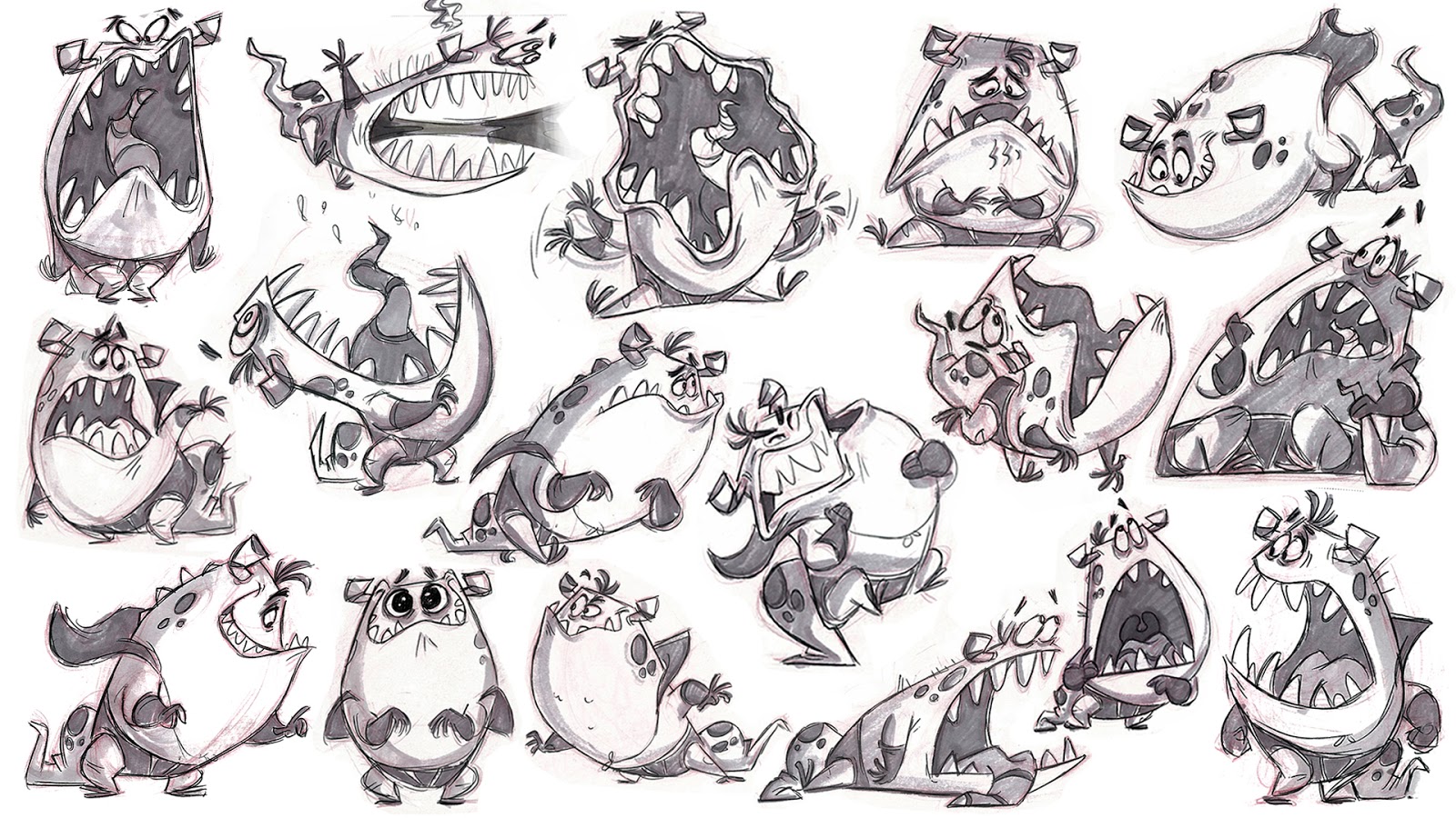 Trent's Animation: Character Sketches