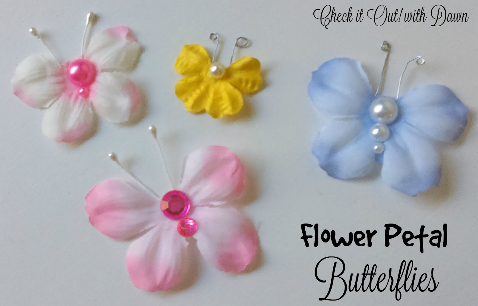 Check it Out! with Dawn: #MakeIt Monday - Easy to Make Flower Petal ...