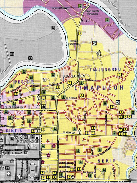 AMAZING INDONESIA: PEKANBARU CITY MAP