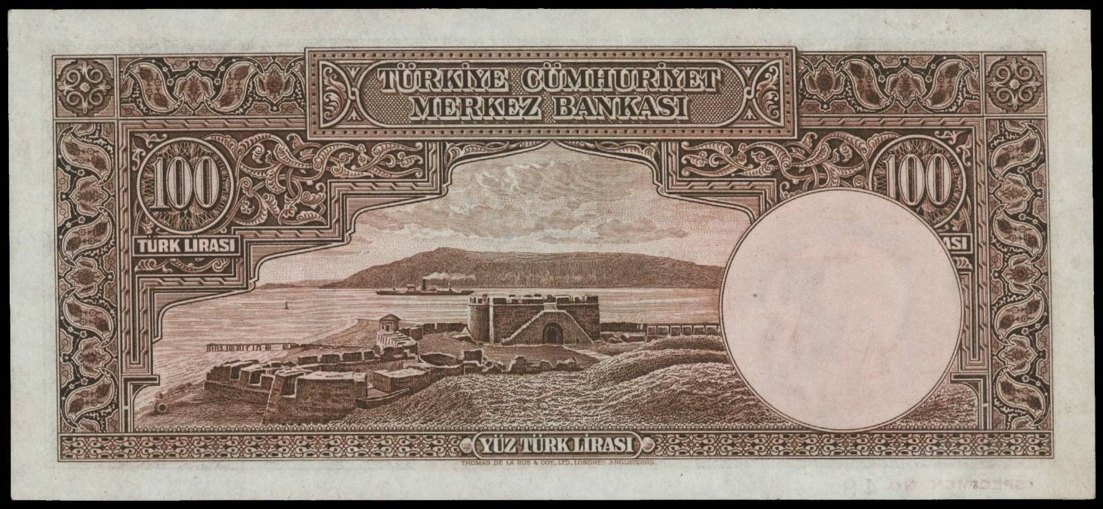 Turkey 100 Lira banknote 1930|World Banknotes & Coins Pictures | Old ...