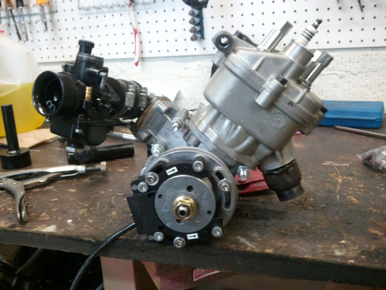 FS: MBK Malossi G2 50cc Vintage race kit + cases, crank, and seals $300 ...