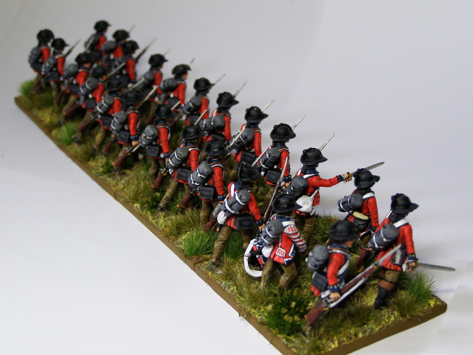Light Bobs and Paint Blobs: AWI - 1st Foot Guards 1781