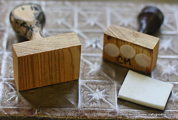 crafty goodies: Try It Tuesday~vintage stamp handles!