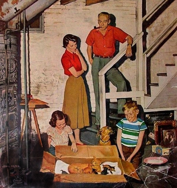 Il mondo di Mary Antony: John Falter (1910 – 1982)