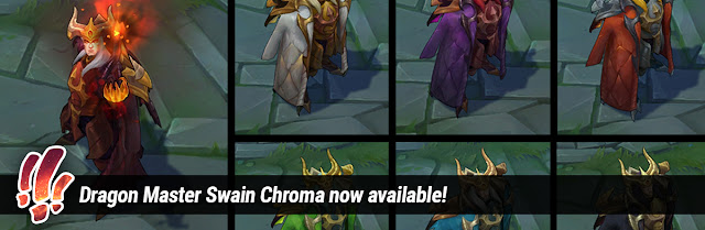 Surrender at 20: Dragon Master Swain Chroma Now Available!