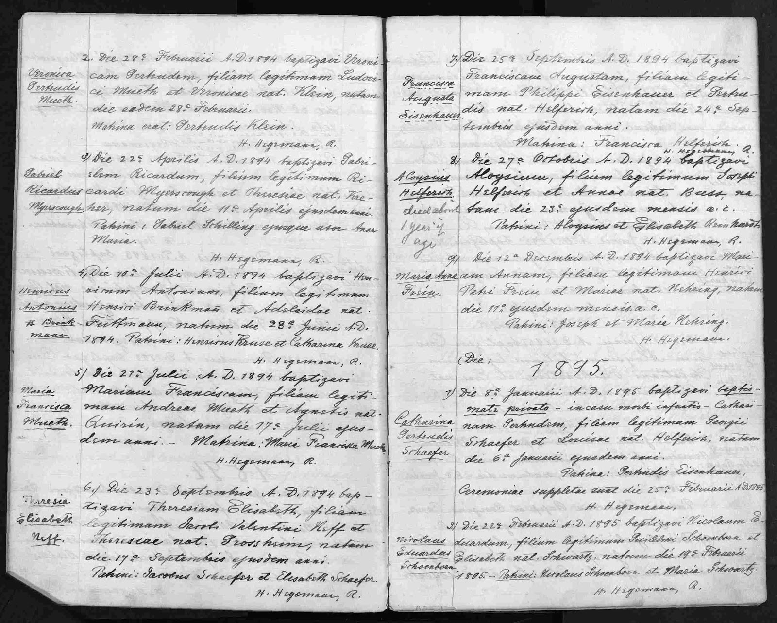 Neff & Mueth Family Blog: St. Michaels Archangel of Paderborn Baptism ...