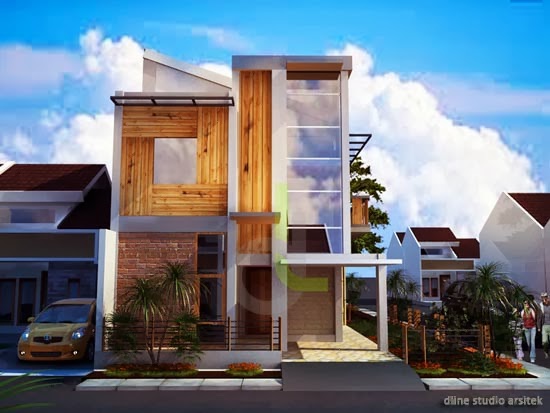 Rumah Rustic Modern