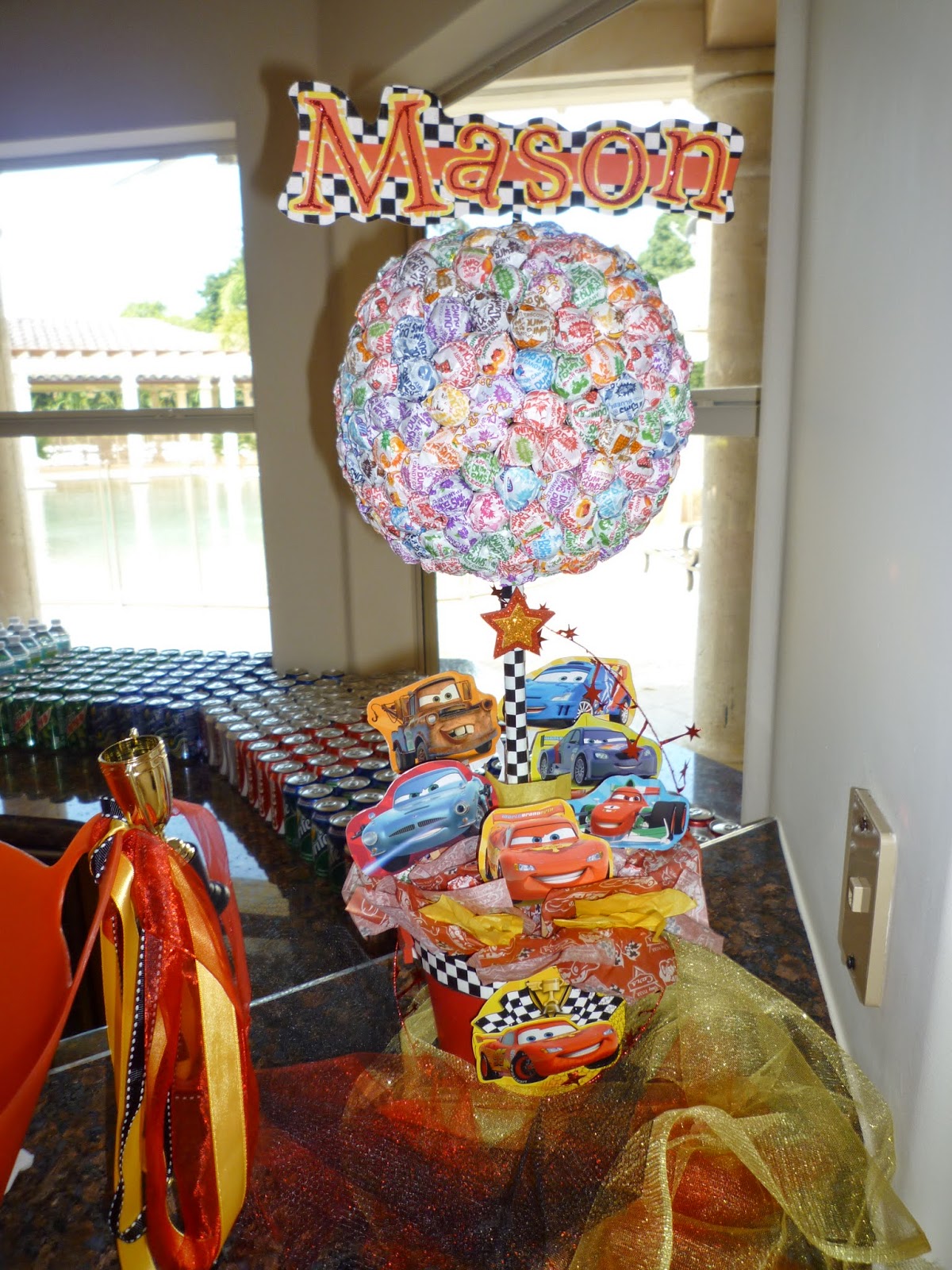 DreamARK Events Blog: Disney Cars Theme Decor with cars balloon ...