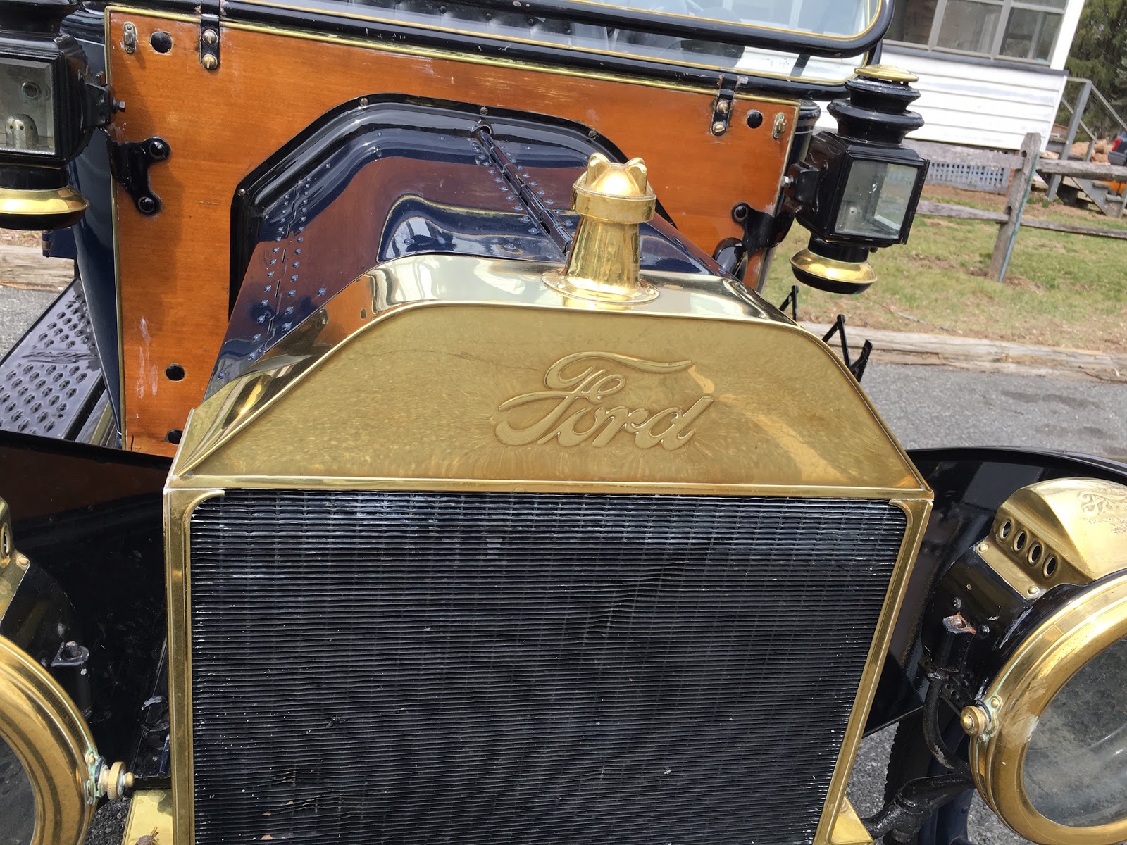 Content In A Cottage Classic Model T Ford Tin Lizzie