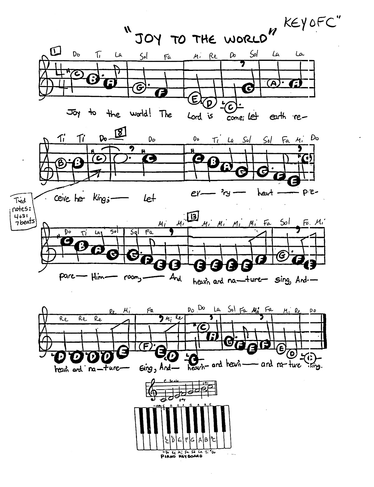 Miss Jacobson's Music: RECORDER HOLIDAY MUSIC A-L