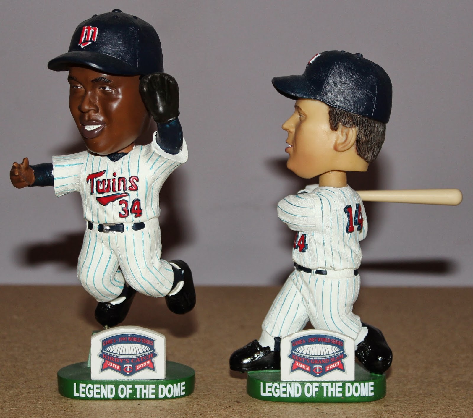 The Bobble Hunter: Minnesota Twins SGA Bobblehead Set (Part 10 - Year 2009)