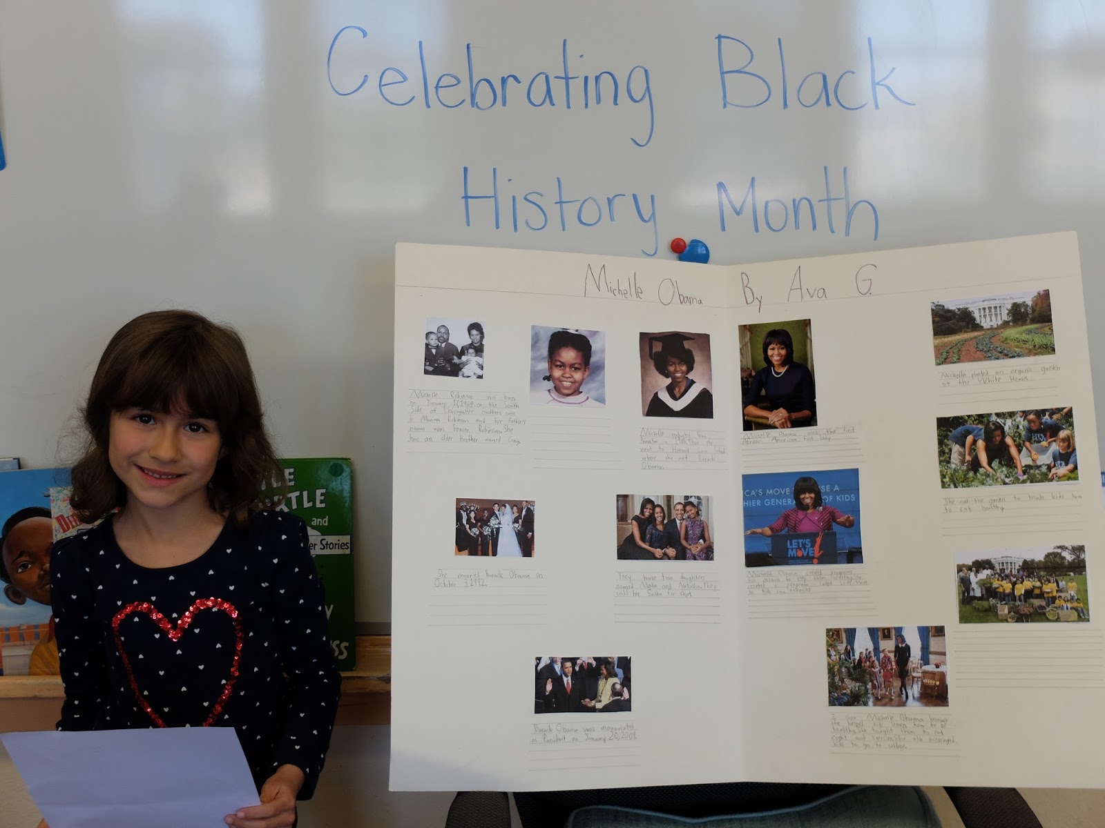 First Grade Adventurers: Black History Month Project Presentations!