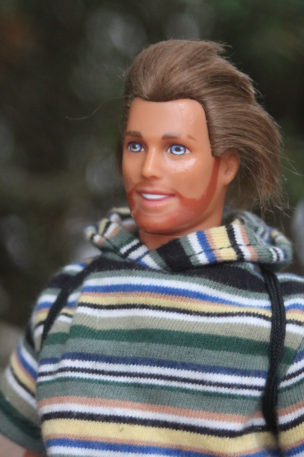 PLANET OF THE DOLLS: Doll-A-Day 2017 #223: Shaving Fun Ken