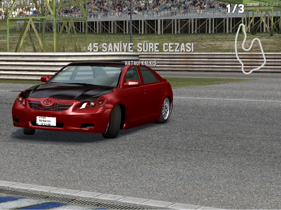 lfs mod ekle: Live Foor Speed Toyota Camry Yaması