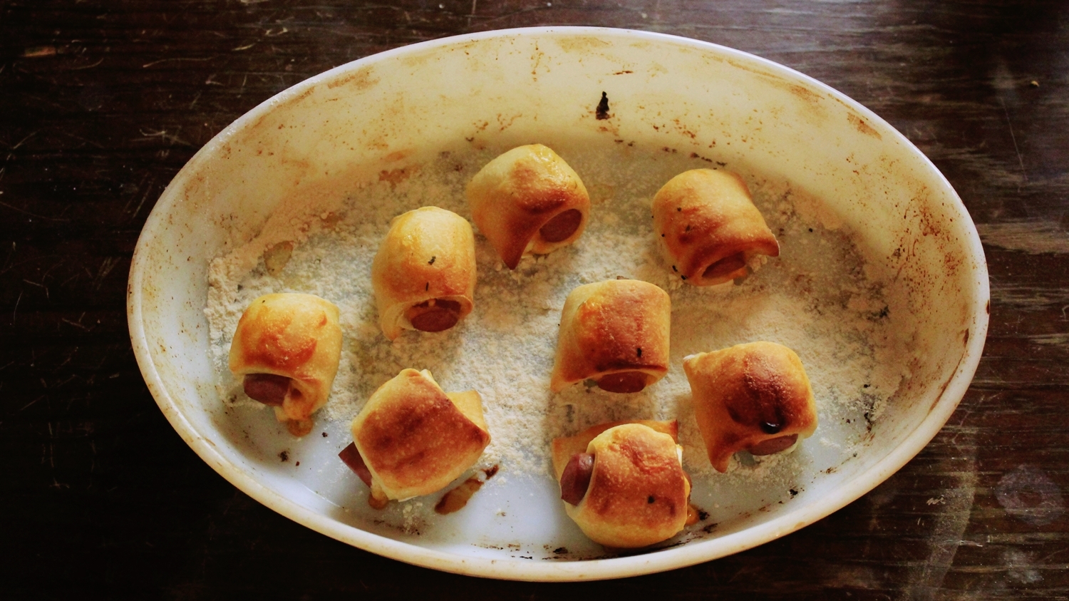 A Ruiva: Sausage rolls | Rolinhos de salsicha